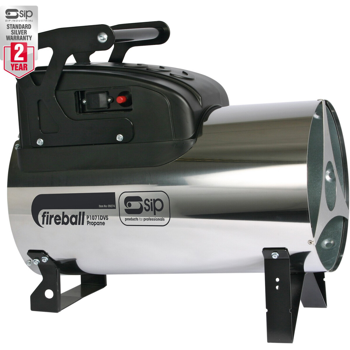 SIP 09274 FIREBALL 1071DV Propane Space Heater from Lawson HIS