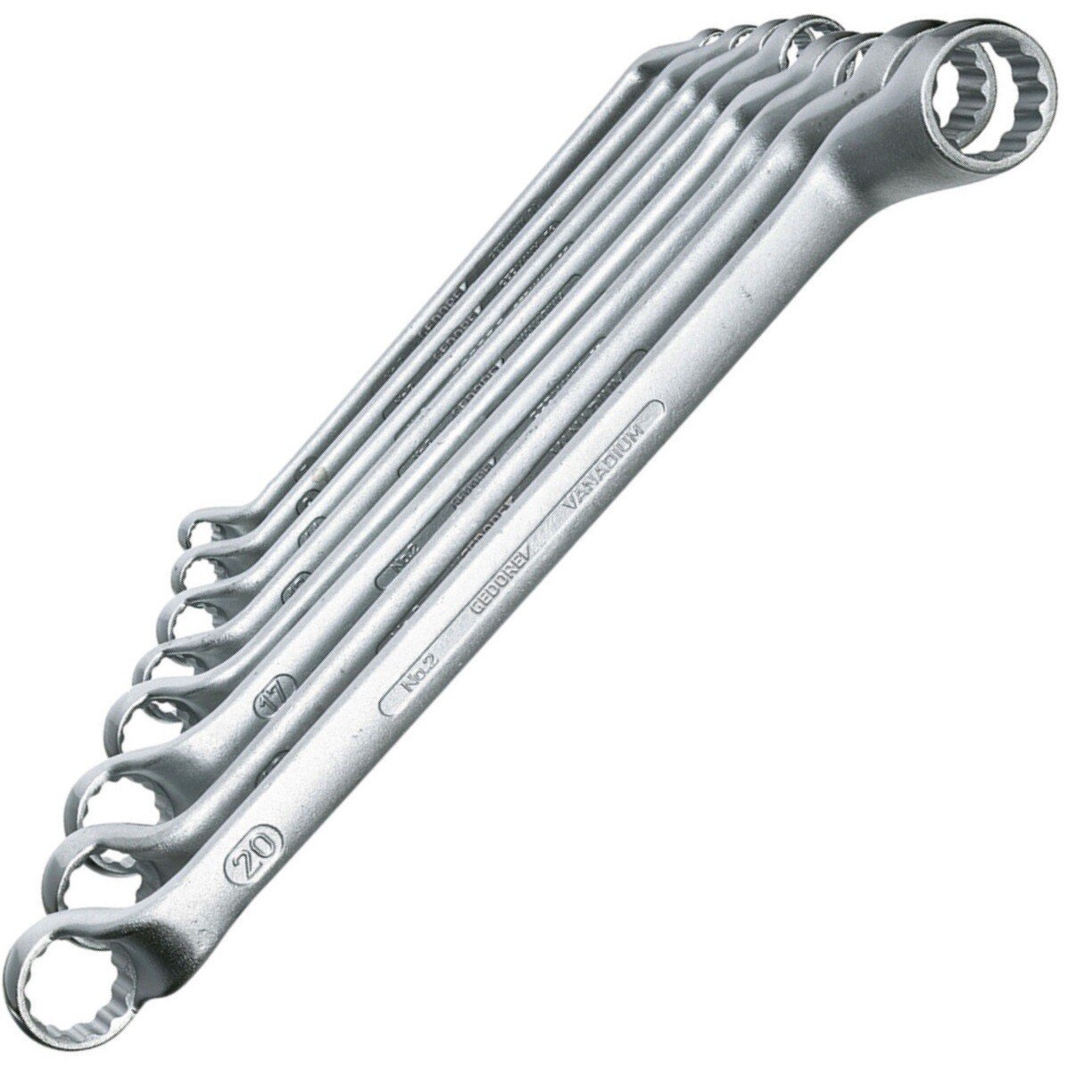 Gedore 6030580 Metric Double Ended Ring Spanner Set 8 Piece 2 8 From gedore-6030580-metric-double-ended-ring-spanner-set-8-piece-2-8-from