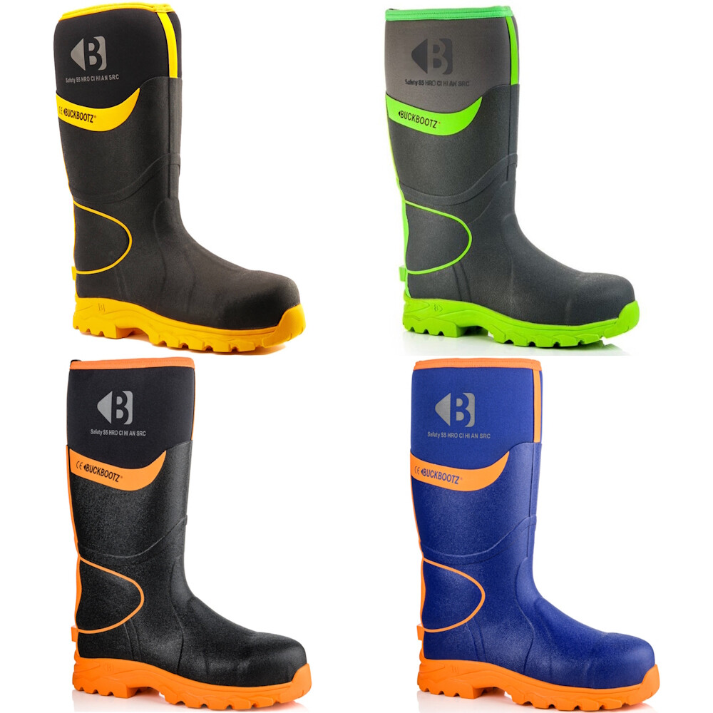 Buckbootz Buckler BBZ8000 360 High Visibility Safety Wellington Boot ...