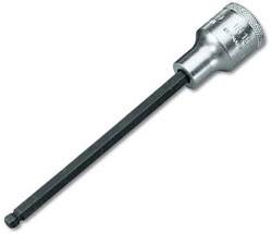 Gedore 6165160 8mm Hex Screwdriver Bit Socket 1 2 Drive 140mm Long