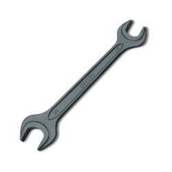 Gedore 6586260 16x17mm Double Ended Open Jaw Spanner Black