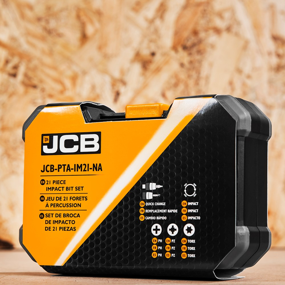 JCB PTA-IM21 Impact Screwdriver Bit Set 21 Piece from Lawson HIS
