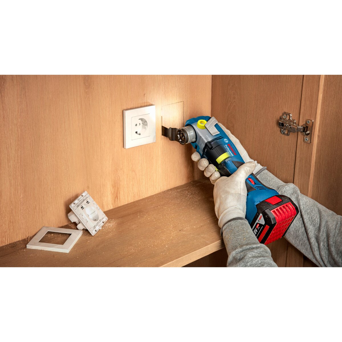 Bosch GOP 18V-34 Body Only 18v Starlock Plus Multi Cutter Brushless ...