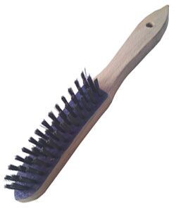 Osborn 0901151093 Hand Scratch Brush 3 Row Heavy Duty (Steel Wire) from ...