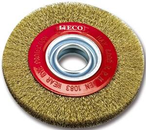 Osborn 0008 566062 Bench Rotary Wire Wheel 200mm diameter 25mm face