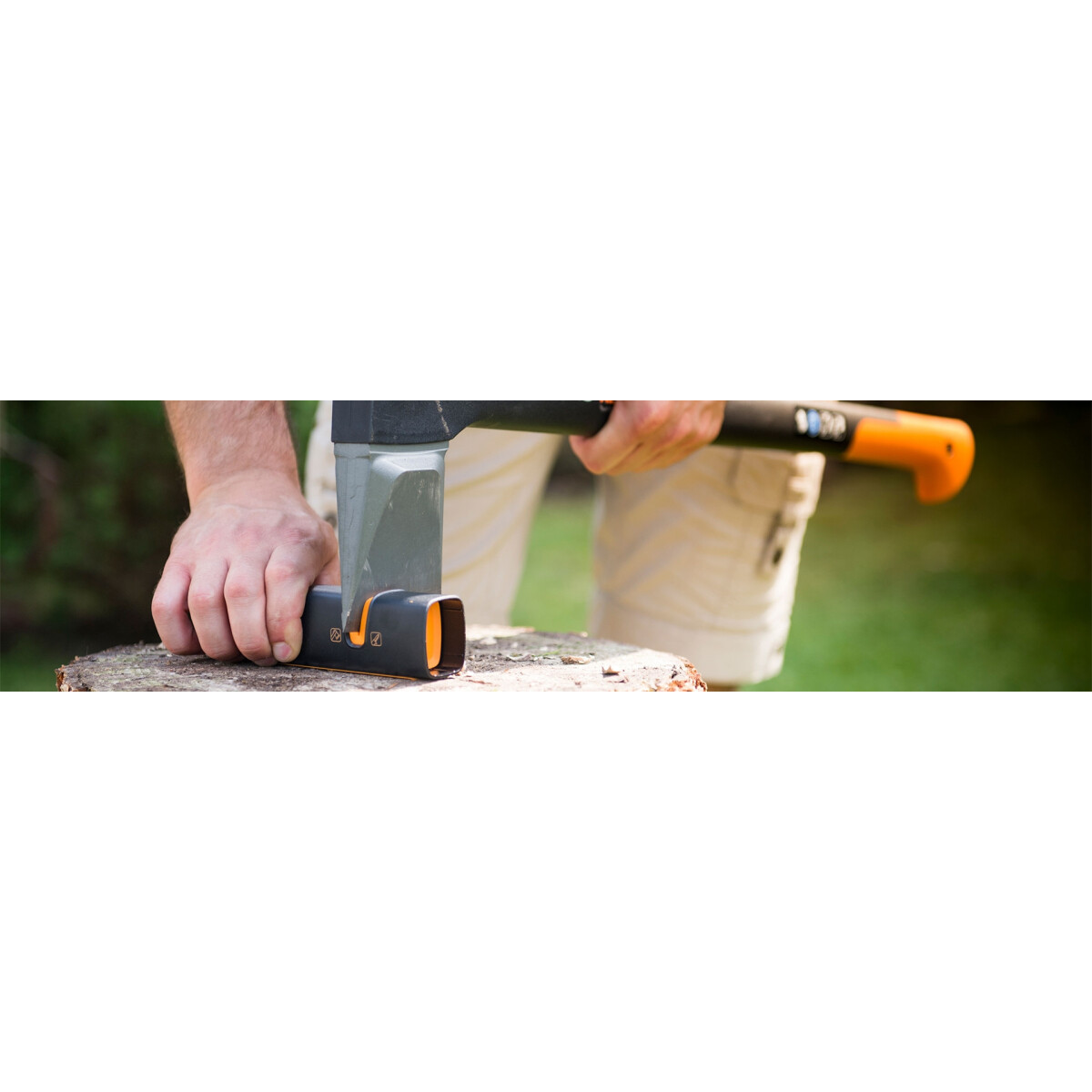 Fiskars 120740 Xsharp™ Axe & Knife Sharpener from Lawson HIS