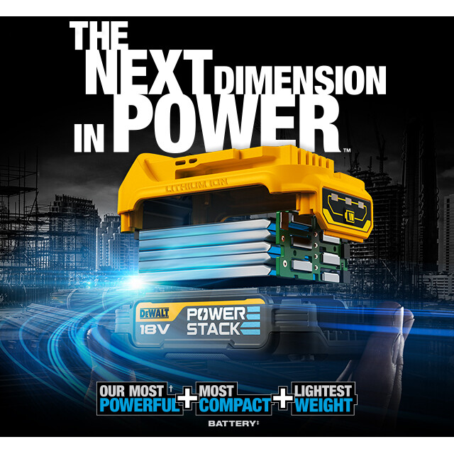 DeWalt DCBP034-XJ 18V Powerstack Compact Battery from Lawson HIS DeWalt DCBP034-XJ 18V Powerstack Compact Battery from Lawson HIS