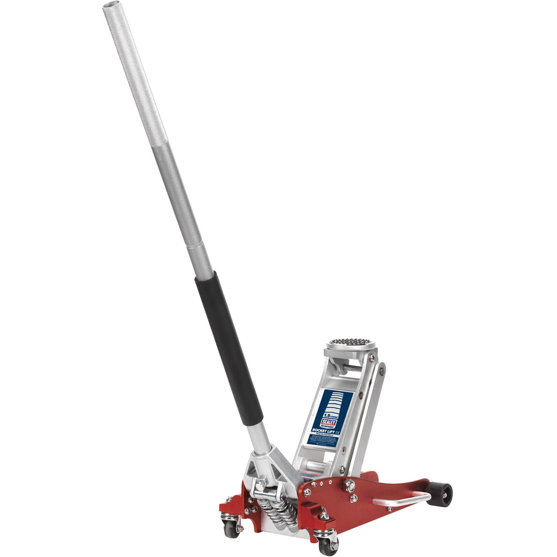 Sealey RJA1550 Trolley Jack 1.5tonne Low Entry Aluminium Rocket Lift ...