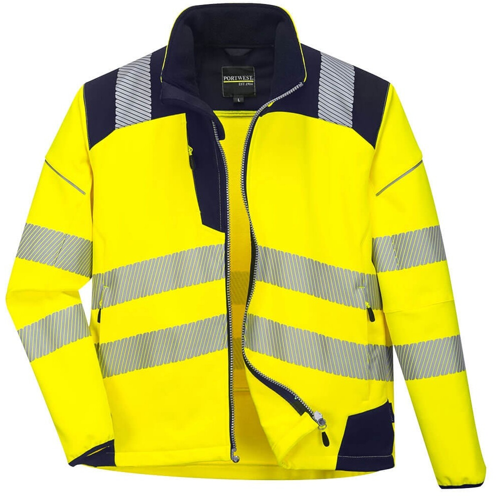 Portwest T402 PW3 Hi-Vis Softshell Jacket from Lawson HIS
