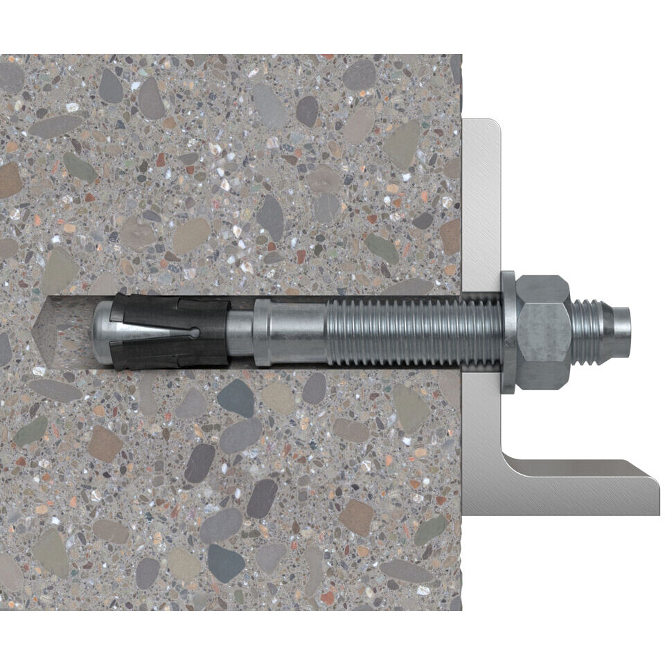 Fischer 564586 Bolt Anchor FAZ II Plus 12/10 ZP Electro Zinc Plated ...