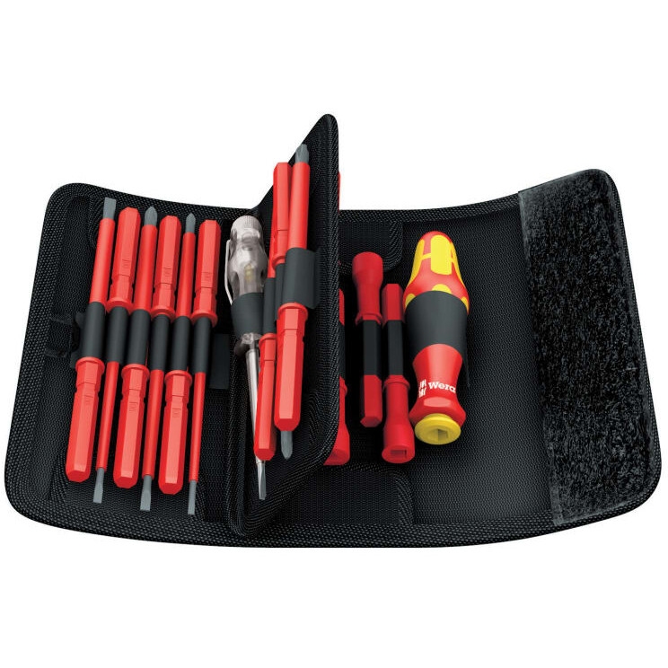 Wera 003471 Kraftform Kompakt VDE 18 Piece Screwdriver Set WER003471 from Lawson HIS