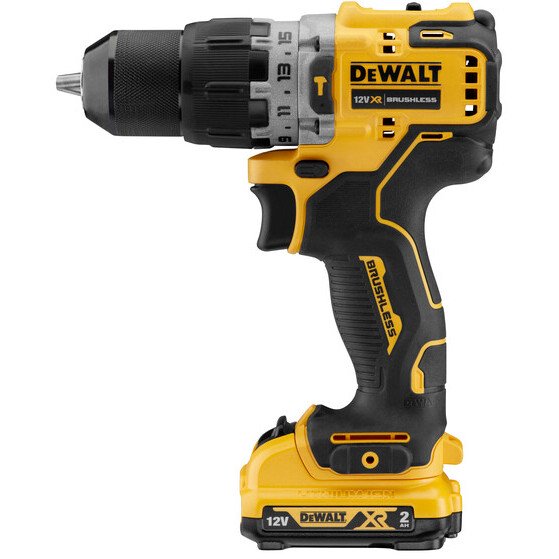 DeWalt DCD706D2 GB 12V XR Compact Hammer Drill Driver with 2x 2Ah Batteries in TSTAK Case